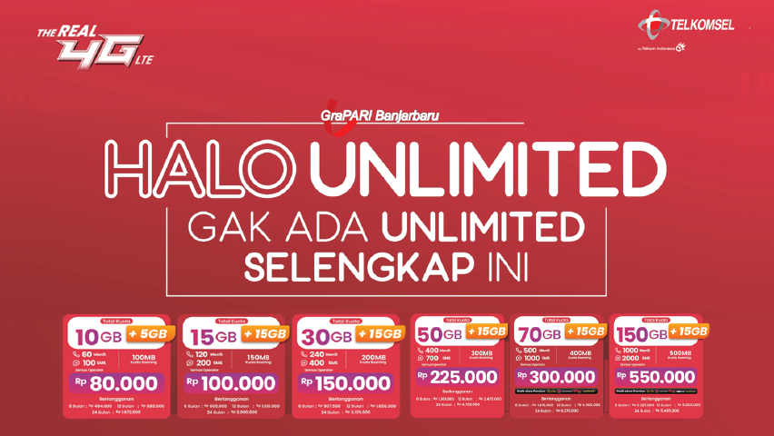 Kelebihan Kartu Halo Unlimited 100 Ribu, Bisa Apa Saja? | Telkomsel