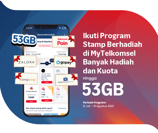 Promo Stamp Berhadiah | Telkomsel