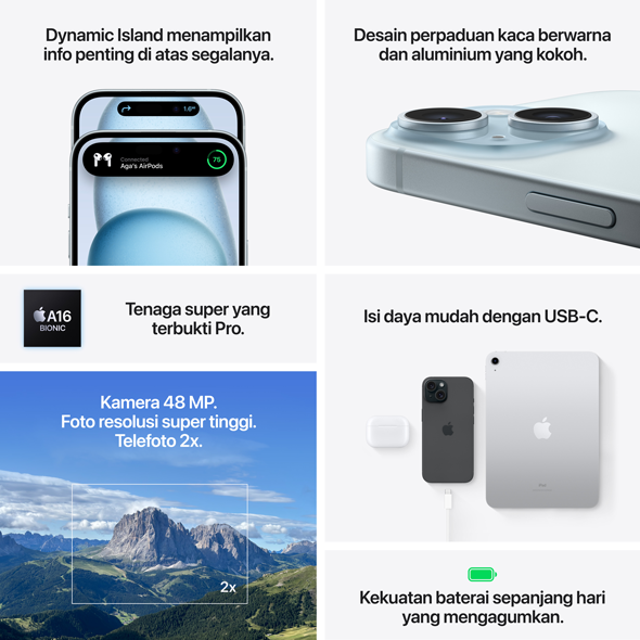 Device Bundling Apple iPhone 15 | Telkomsel