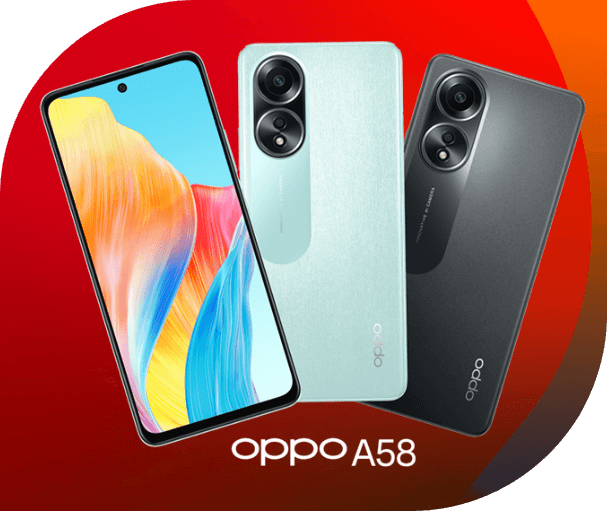 Bundling OPPO A58 | Telkomsel